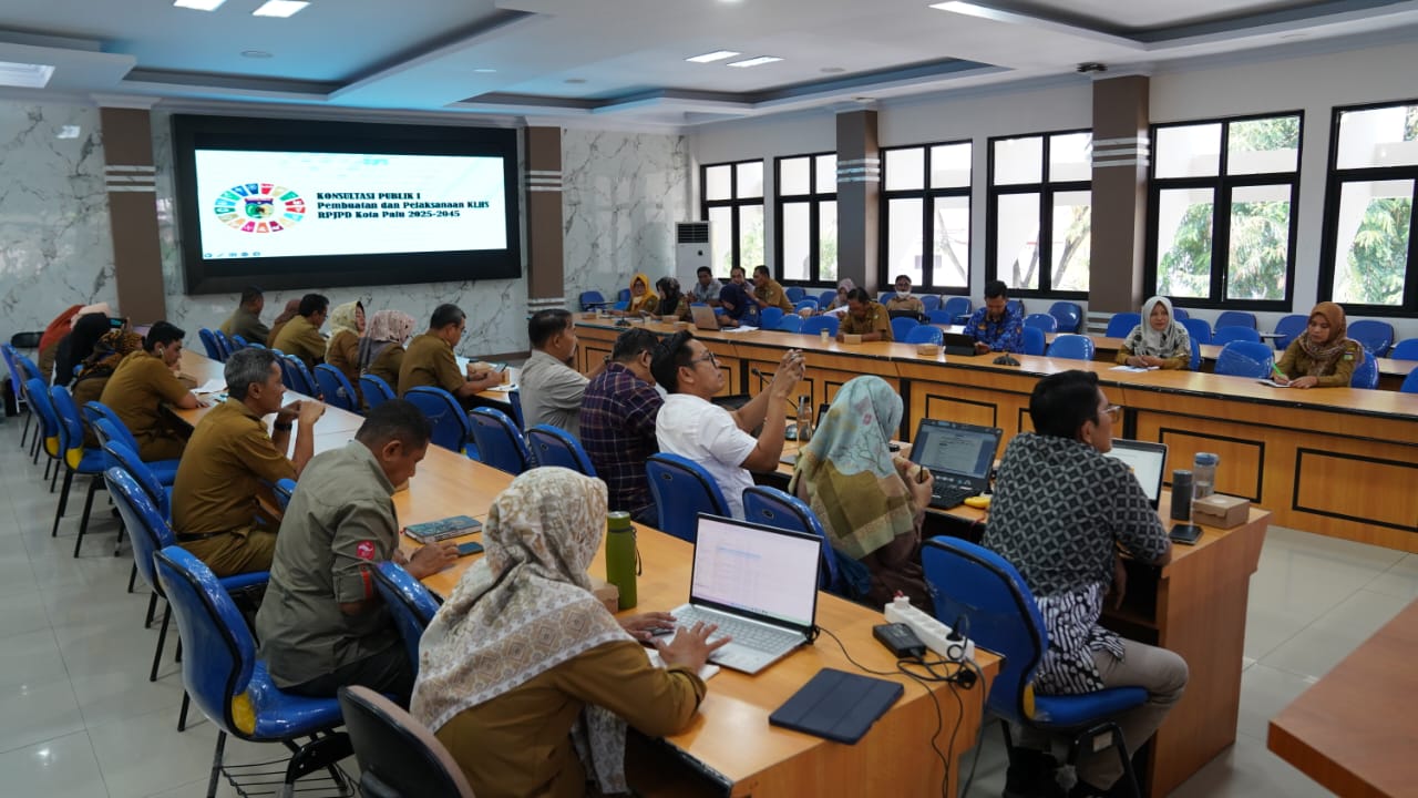 Kota Palu Lanjutkan Misi Pembangunan Berkelanjutan: KLHS RPJPD 2025-2045 Mulai Dibahas ...